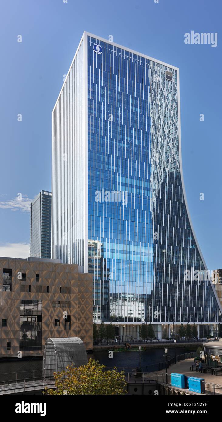 Société Génerale and EBRD at 1-5 Bank Street, Canary Wharf financial ...