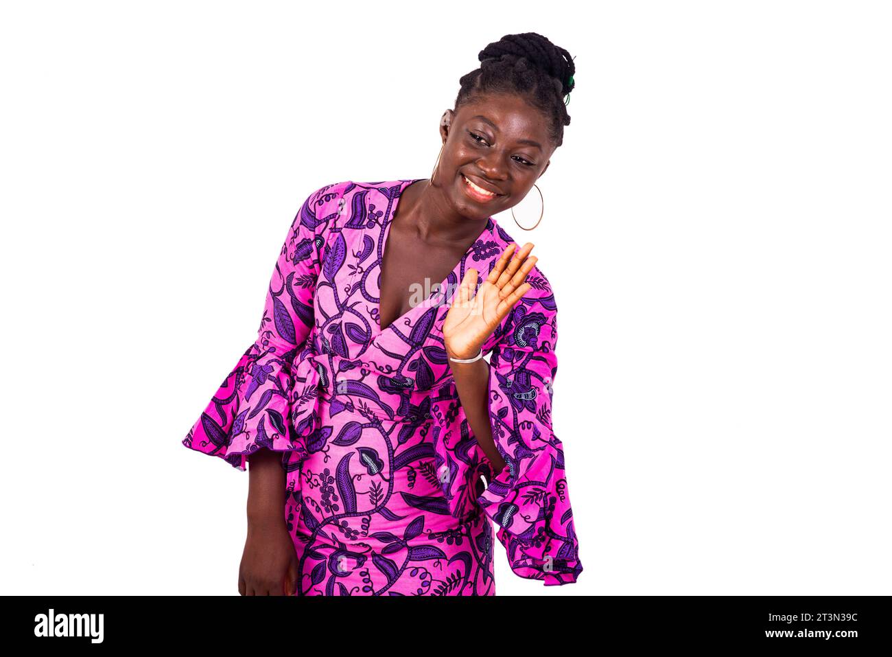 Portrait Of A Beautiful Young Businesswoman Wearing Traditional