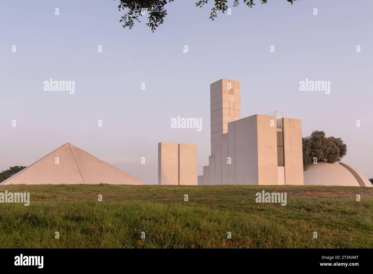 Tel Aviv, Israel - OCT 24, 2023 - Edith Wolfson Park, topped by the ...