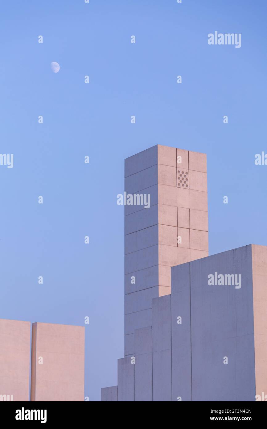 Tel Aviv, Israel - OCT 24, 2023 - Edith Wolfson Park, topped by the ...