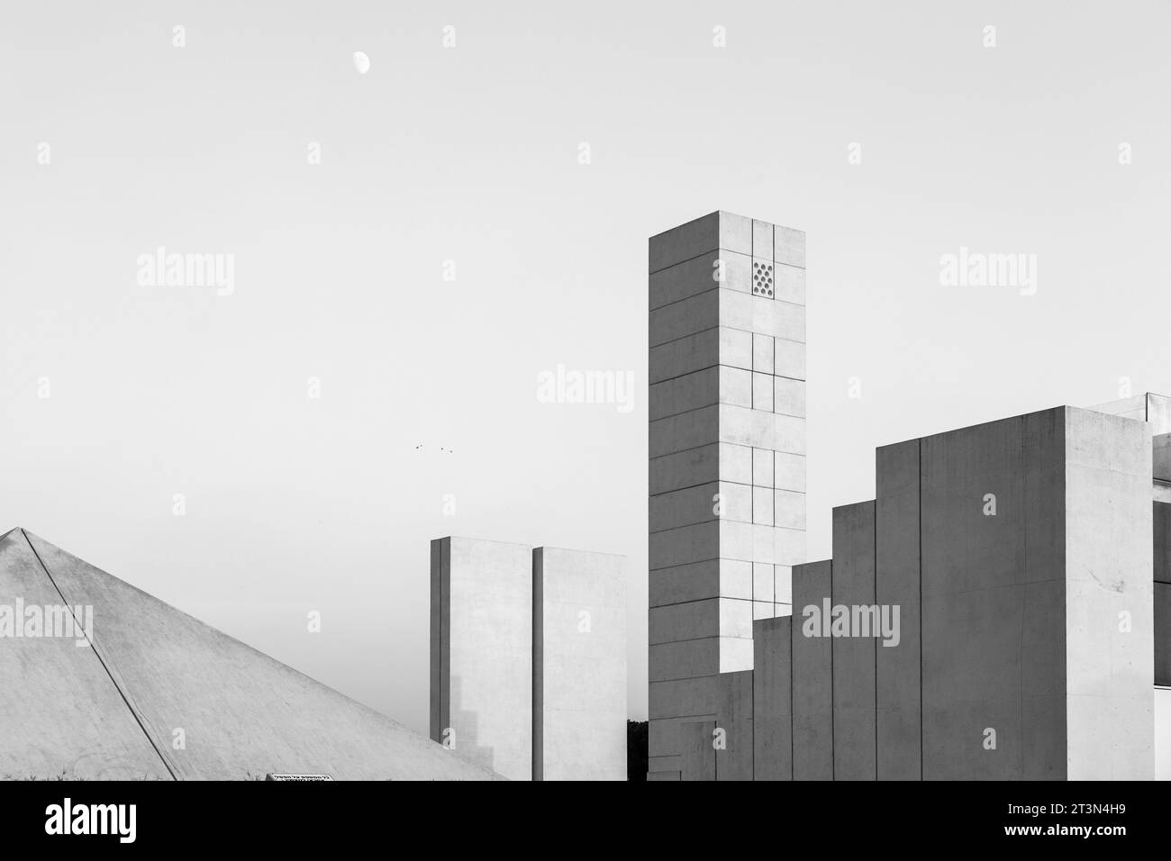 Tel Aviv, Israel - OCT 24, 2023 - Edith Wolfson Park, topped by the ...