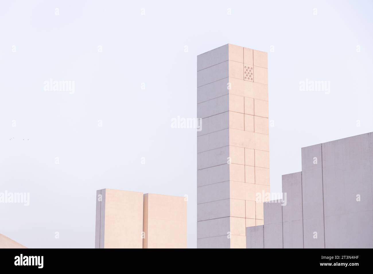 Tel Aviv, Israel - OCT 24, 2023 - Edith Wolfson Park, topped by the ...