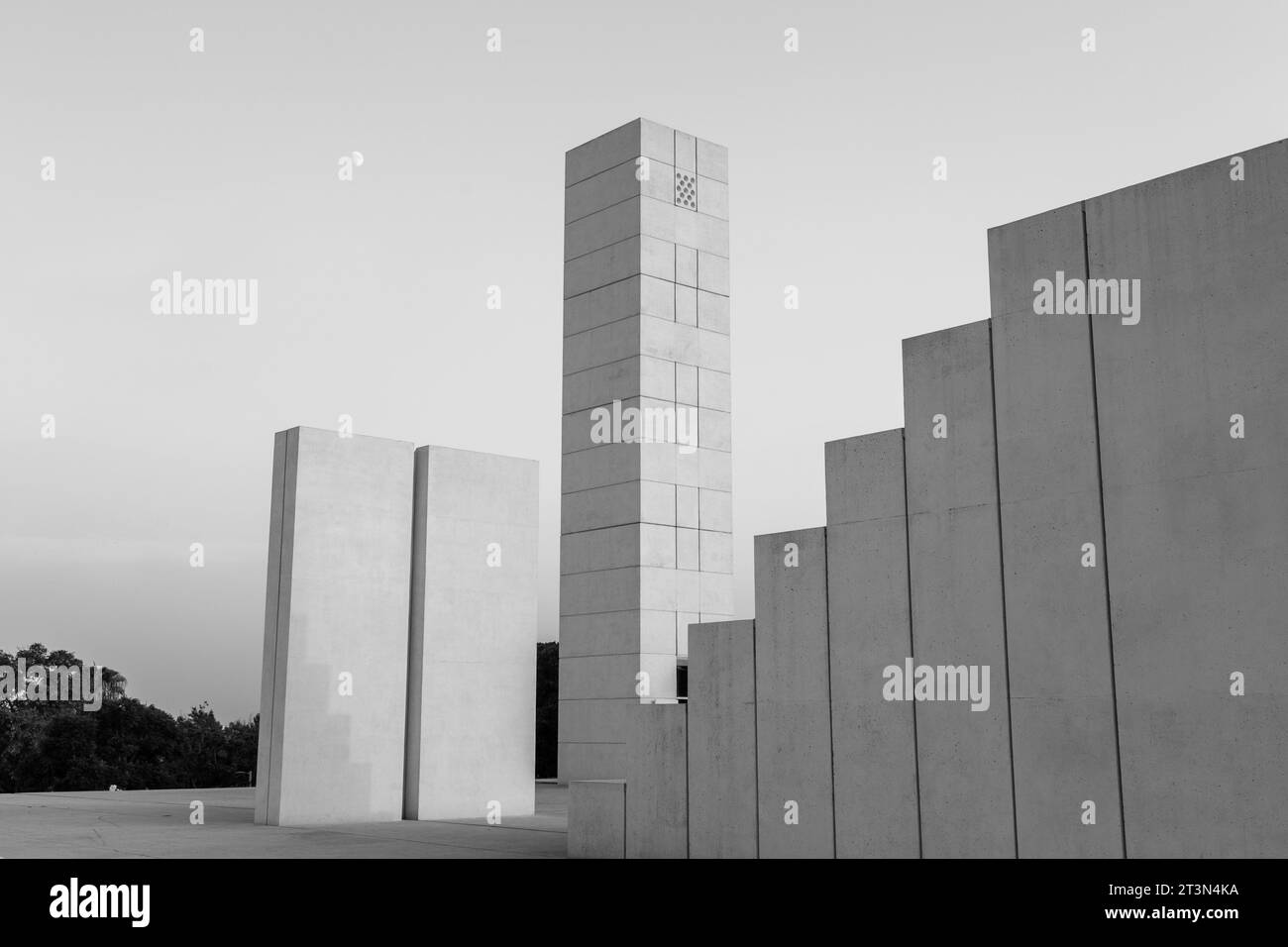 Tel Aviv, Israel - OCT 24, 2023 - Edith Wolfson Park, topped by the ...