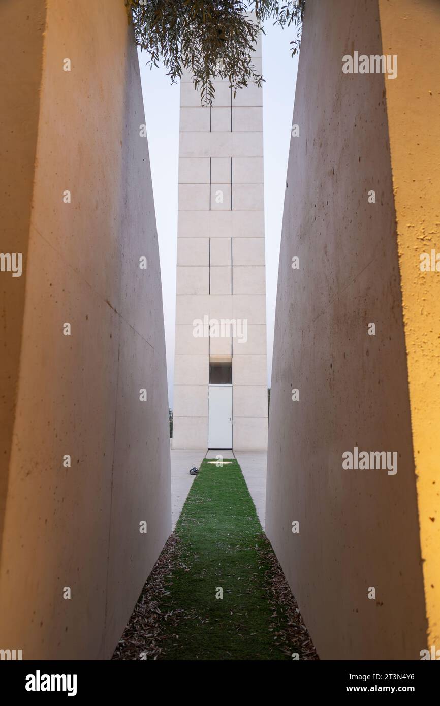 Tel Aviv, Israel - OCT 24, 2023 - Edith Wolfson Park, topped by the ...