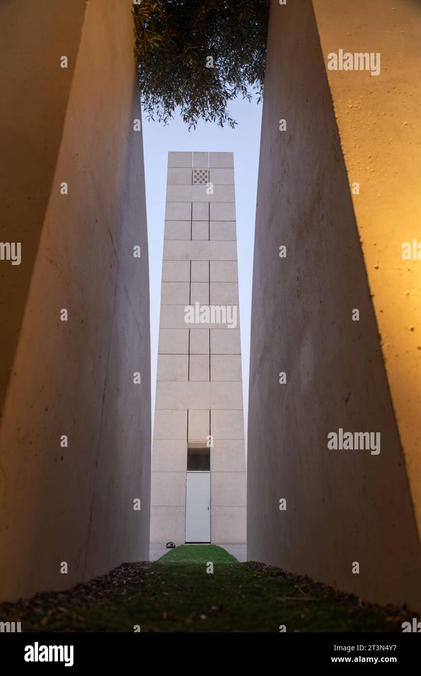 Tel Aviv, Israel - OCT 24, 2023 - Edith Wolfson Park, topped by the ...