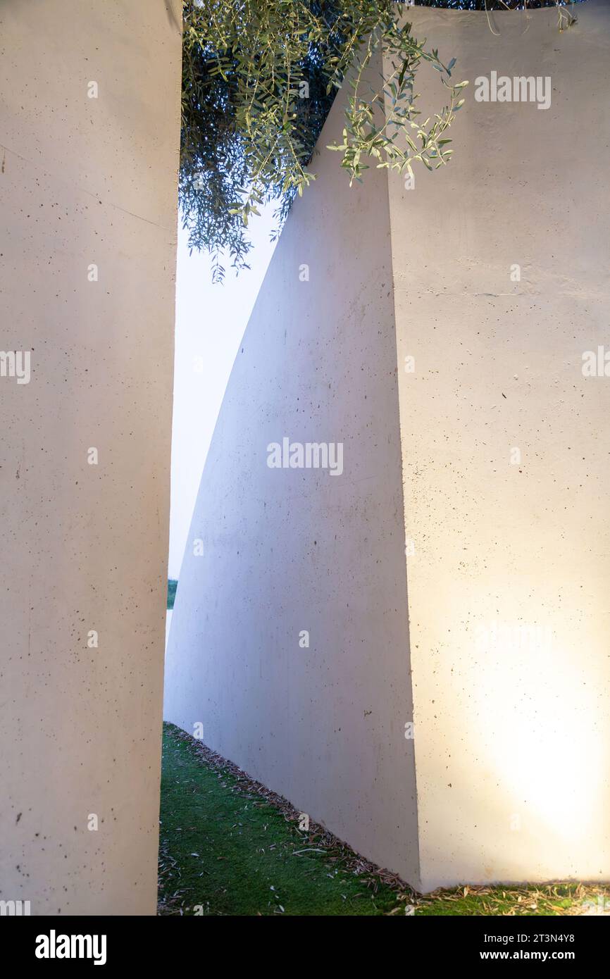 Tel Aviv, Israel - OCT 24, 2023 - Edith Wolfson Park, topped by the ...