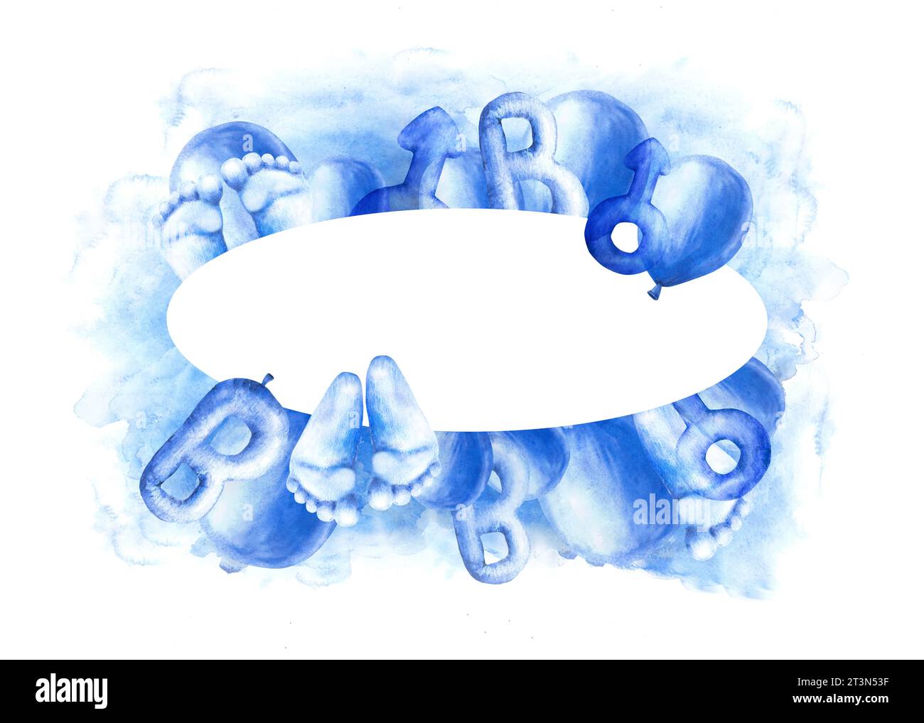 Newborn, gender reveal, birthday party It is a Boy baby circle frame ...