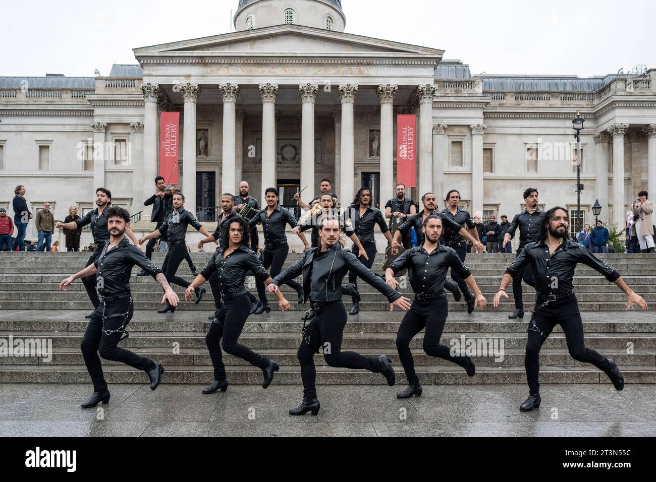 London, UK. 26 October 2023. The all-male dance troupe called Malevo ...