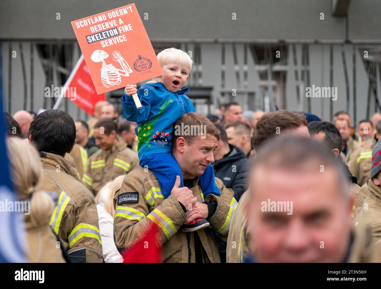 Scottish fire brigades union hi-res stock photography and images - Alamy