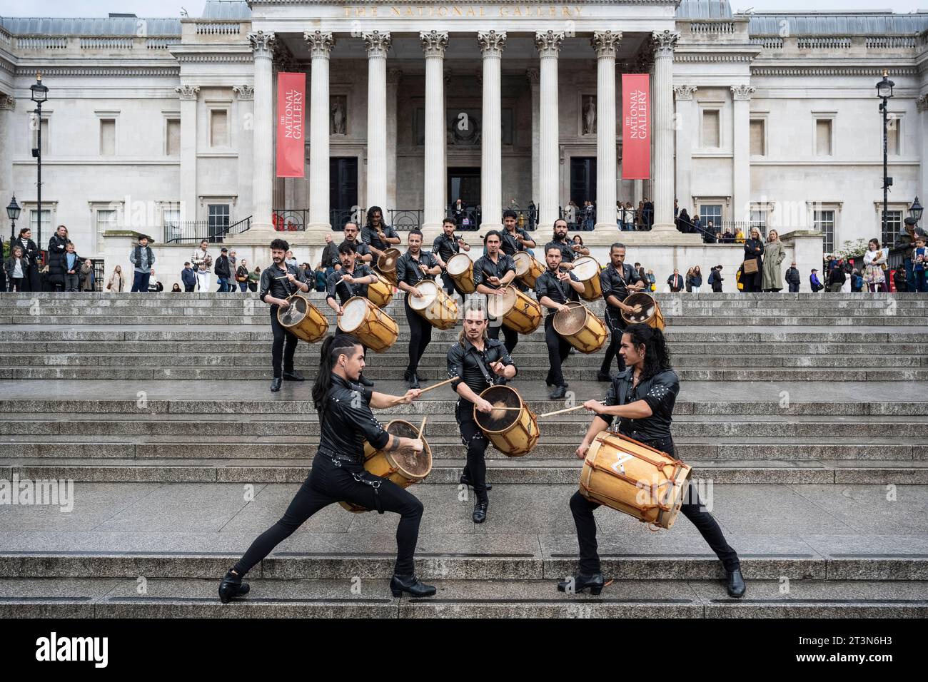 London, UK. 26 October 2023. The all-male dance troupe called Malevo ...