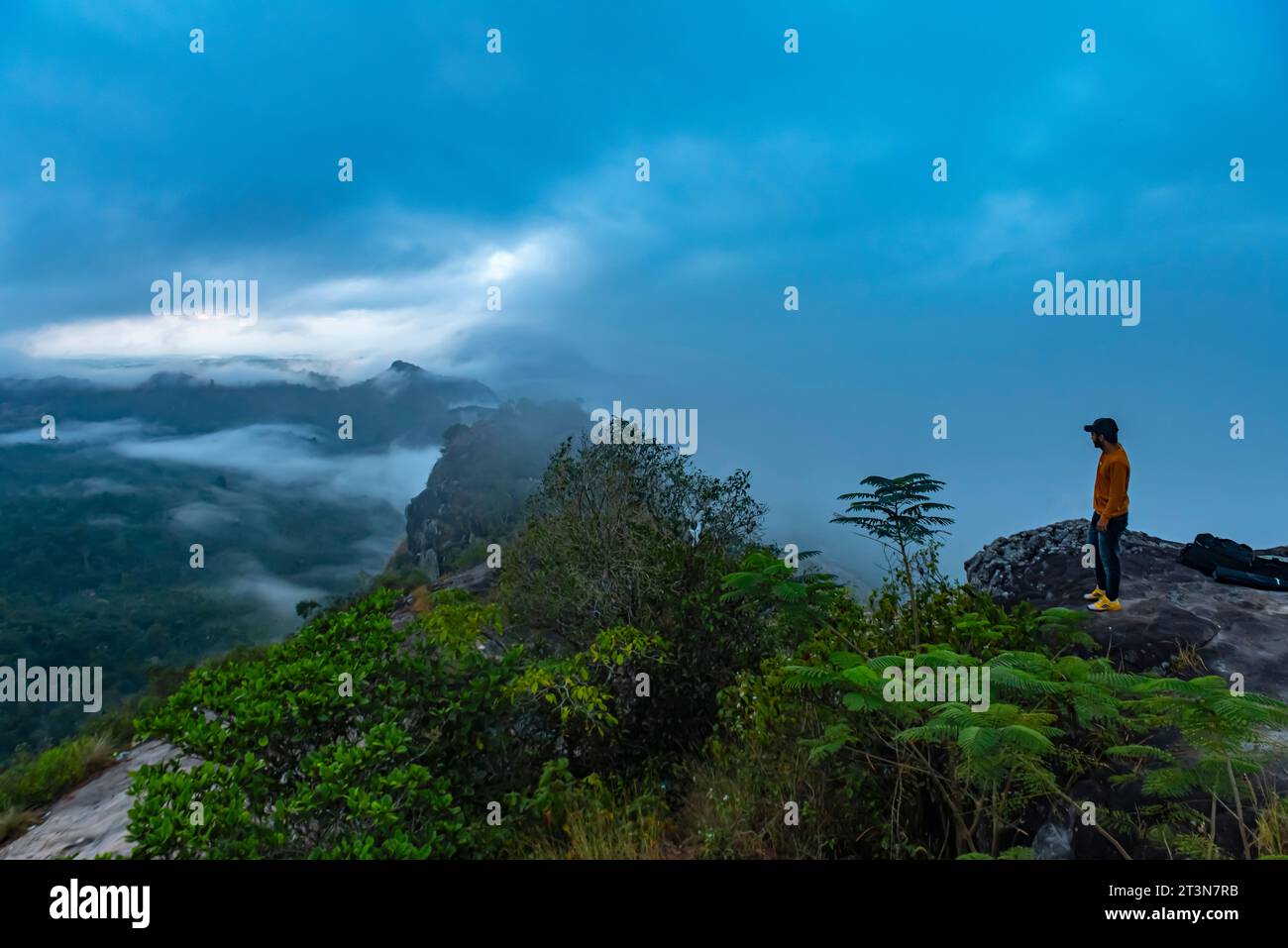 Behold the breathtaking dawn at Kolagappara hills, Wayanadu, Kerala ...