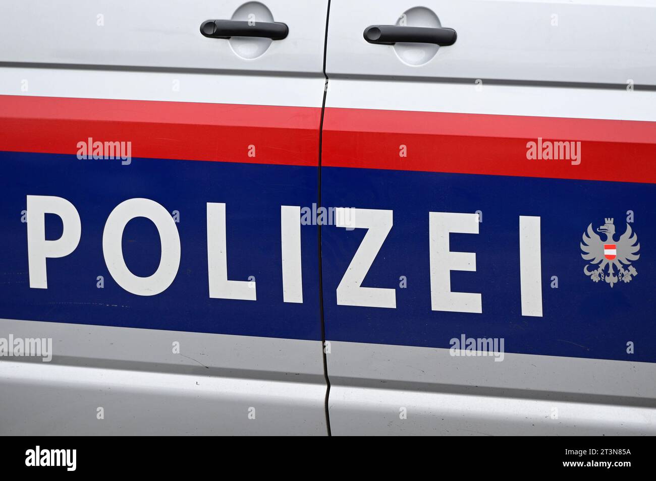 Vienna, Austria. Austrian police car Stock Photo - Alamy