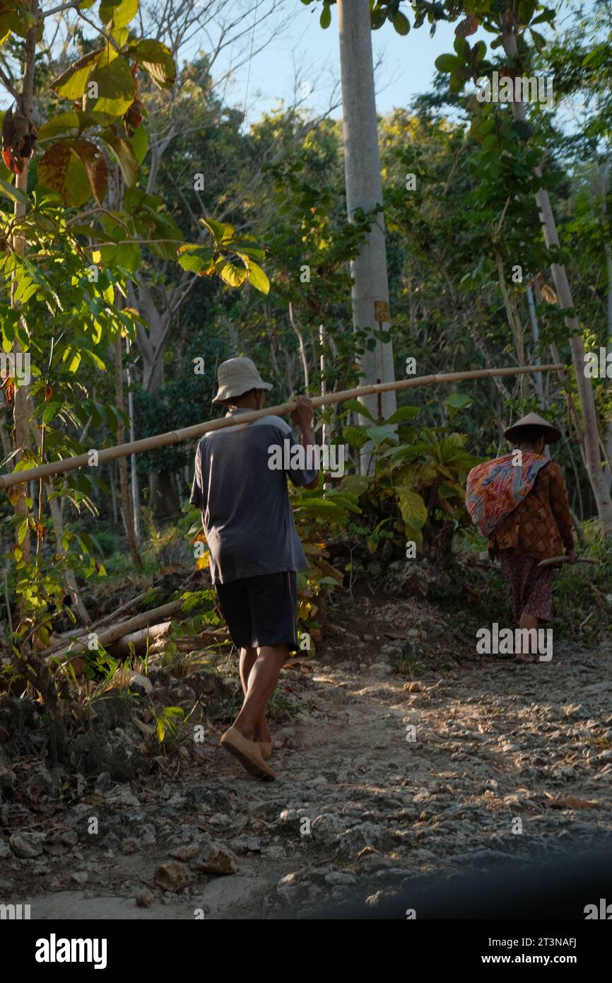 Experience the harmony of rural life as a husband and wife, both ...