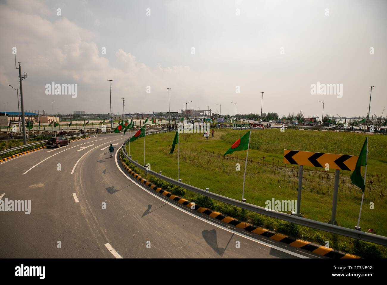 October 26, 2023, Chittagong, Potenga, Bangladesh Karnaphuli Tunnel ...
