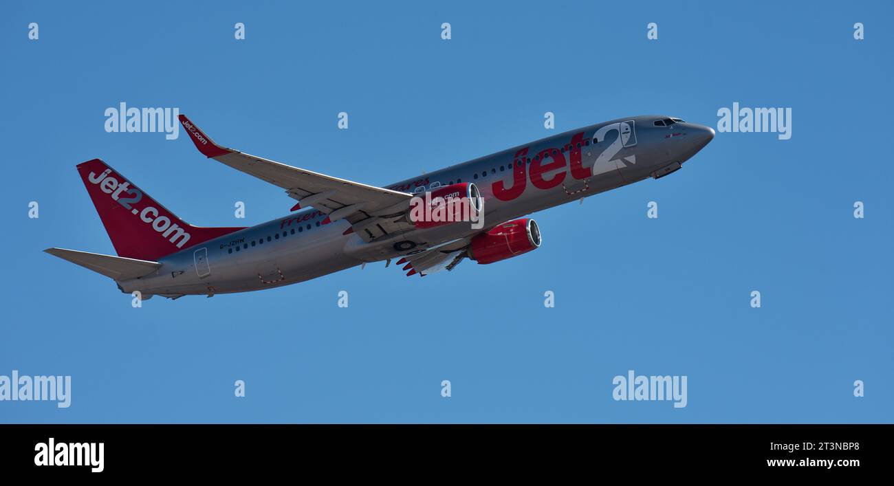 Tenerife, Spain october 21st, 2023. Jet2 Airlines Boeing 737-8MG . Jet2 ...