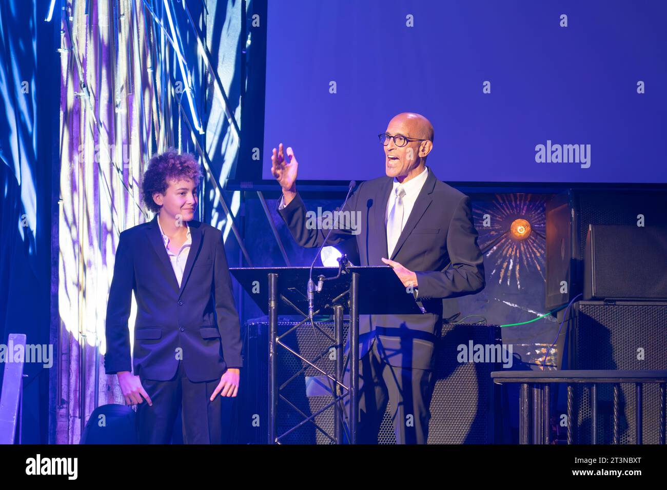 Amadeus Belafonte and David Belafonte attends The Belafonte Family ...