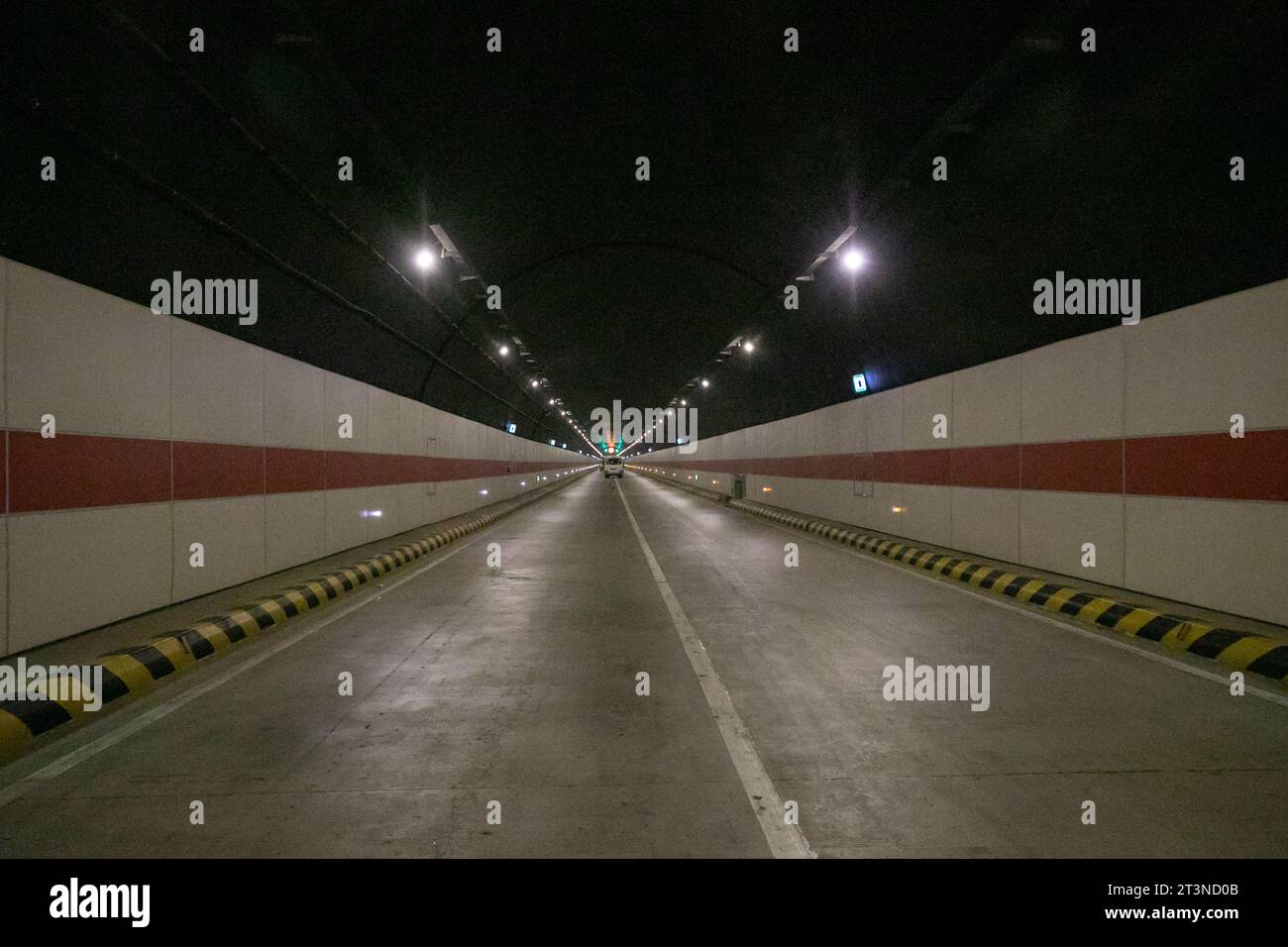 October 26, 2023, Chittagong, Potenga, Bangladesh Karnaphuli Tunnel ...