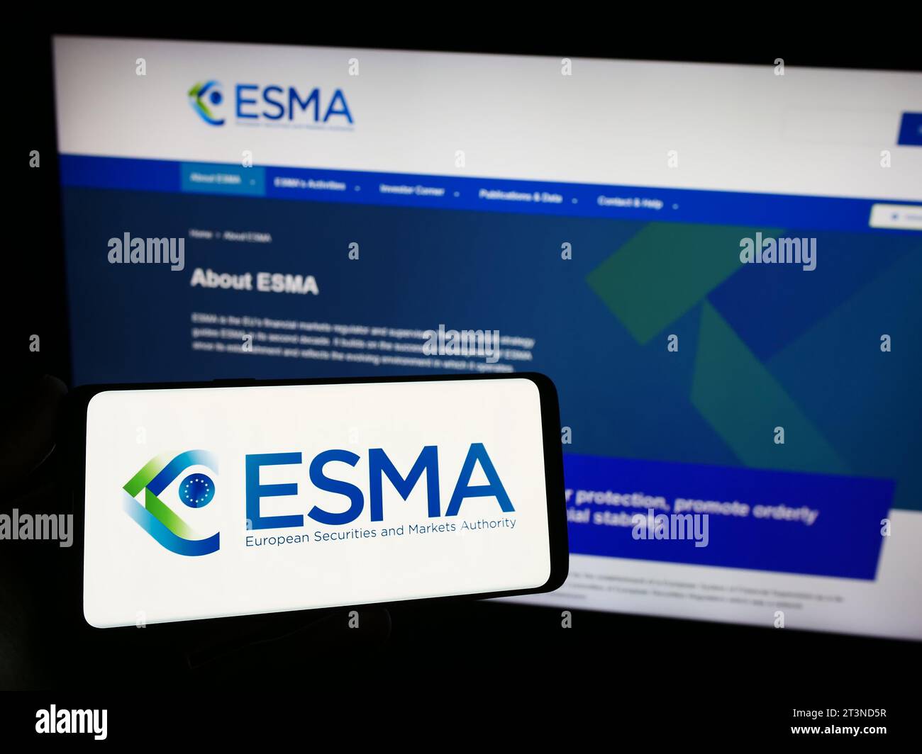 Esma logo hi-res stock photography and images - Alamy
