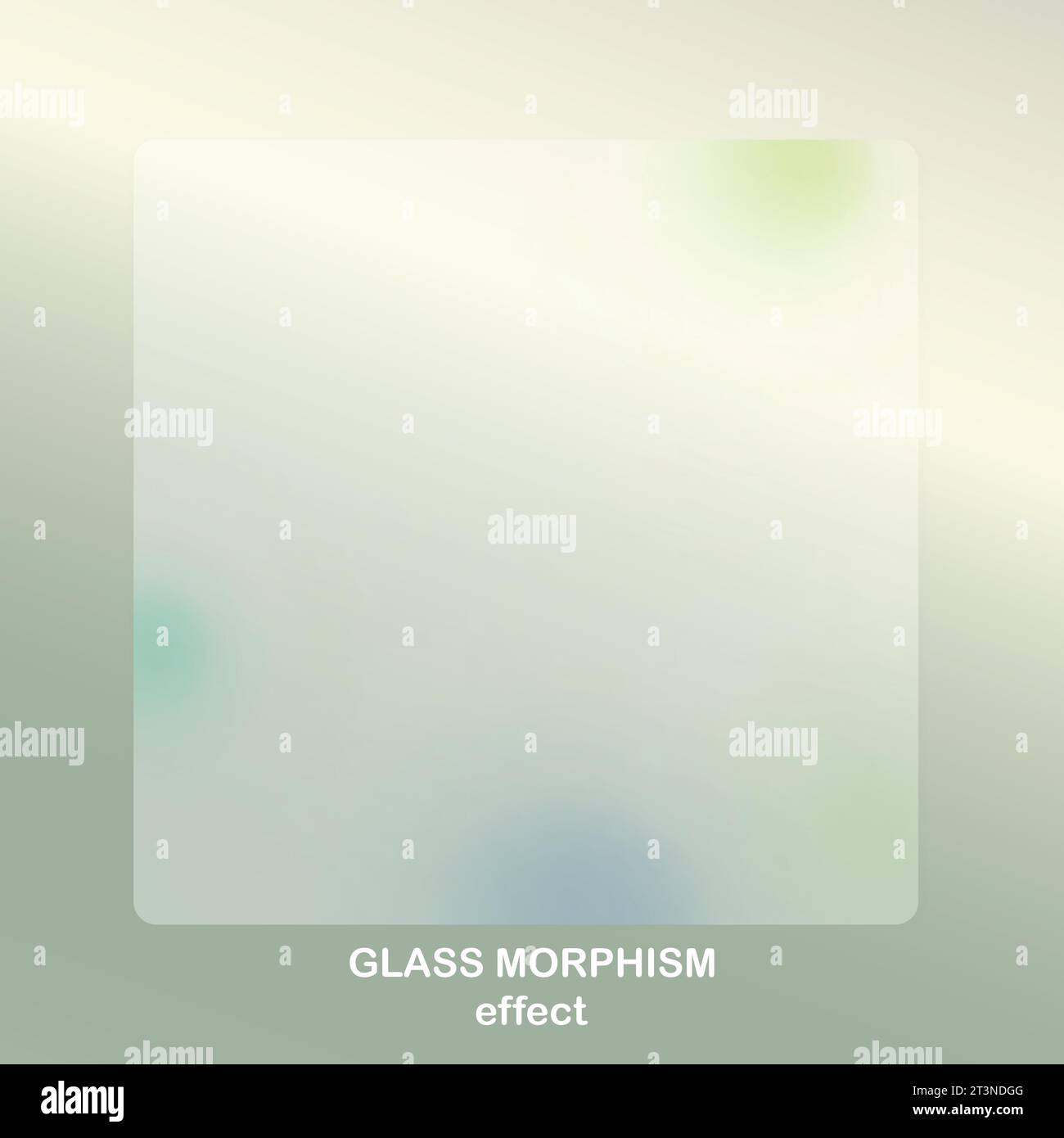 Modern background with glass morphism vector effect. Transparent glass ...