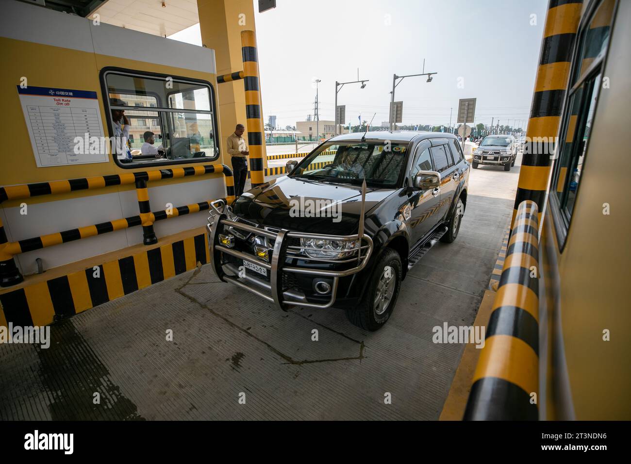 October 26, 2023, Chittagong, Potenga, Bangladesh Karnaphuli Tunnel ...