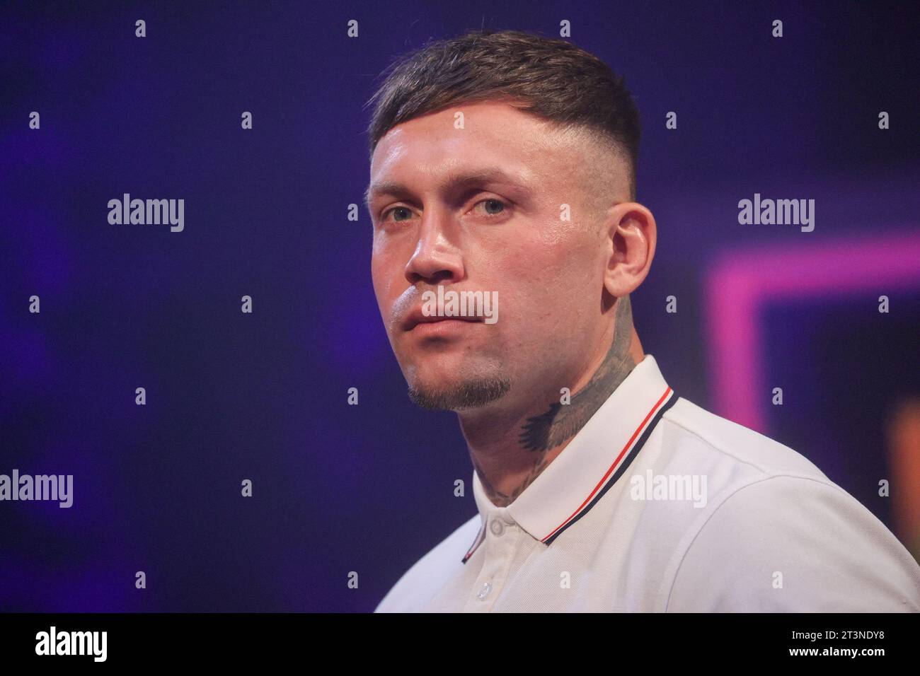 25.10.2023. Russia. Moscow. Maxim Fedorov, a Russian fighter, at a ...