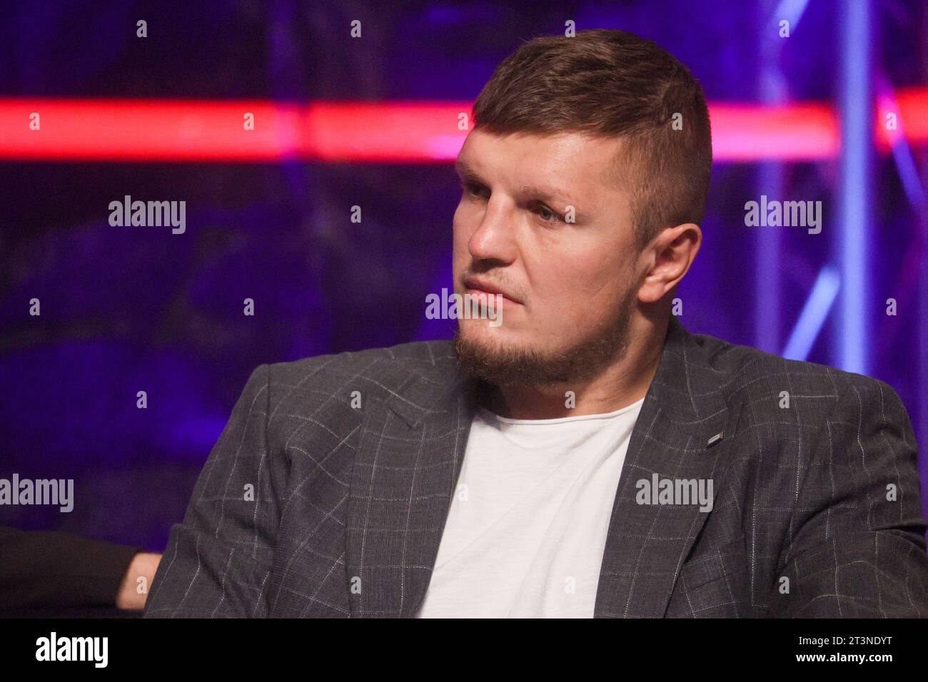 25.10.2023. Russia. Moscow. Pyotr Romankevich, Belarusian and Russian ...