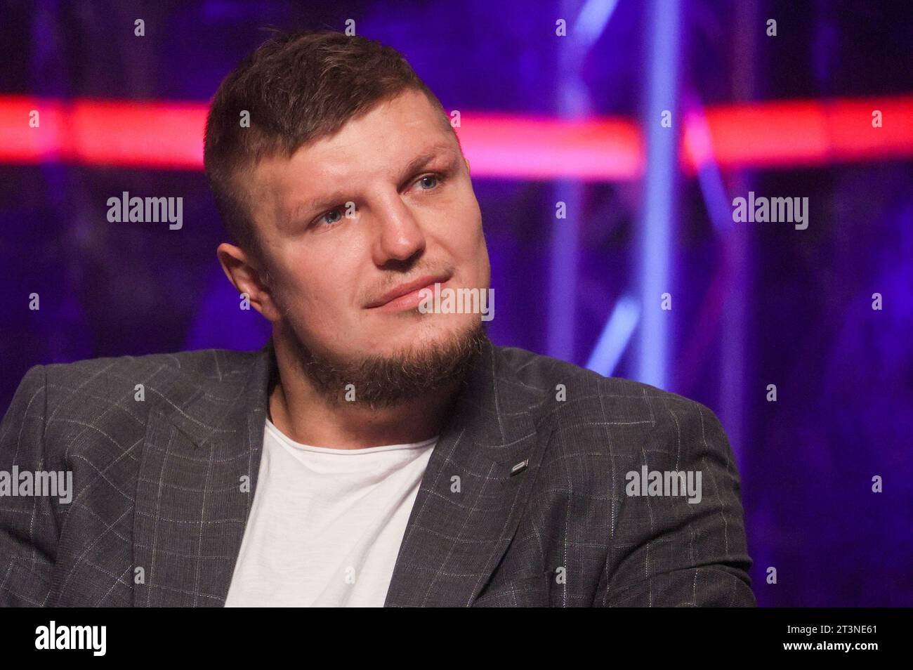 25.10.2023. Russia. Moscow. Pyotr Romankevich, Belarusian and Russian ...