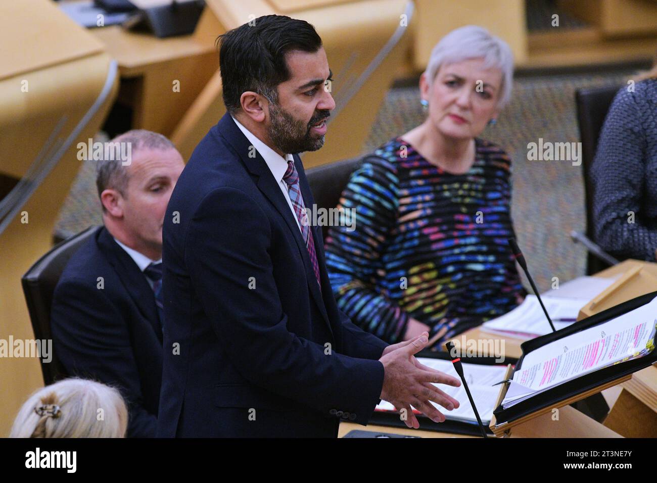 Edinburgh Scotland, UK 26 October 2023. First Minister of Scotland ...