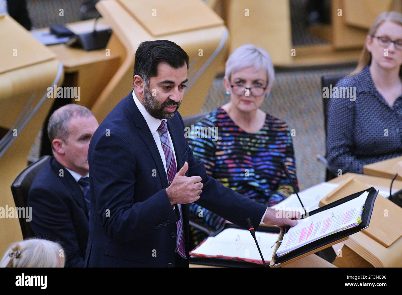 Edinburgh Scotland, UK 26 October 2023. First Minister of Scotland ...