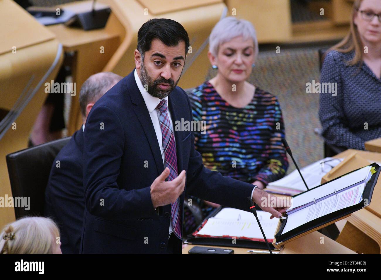 Edinburgh Scotland, UK 26 October 2023. First Minister of Scotland ...