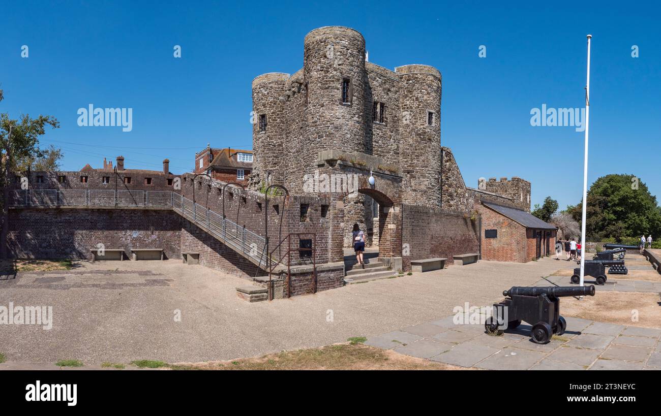 Rye Castle, (or Ypres Tower) was built in the 13th or 14th centuries ...