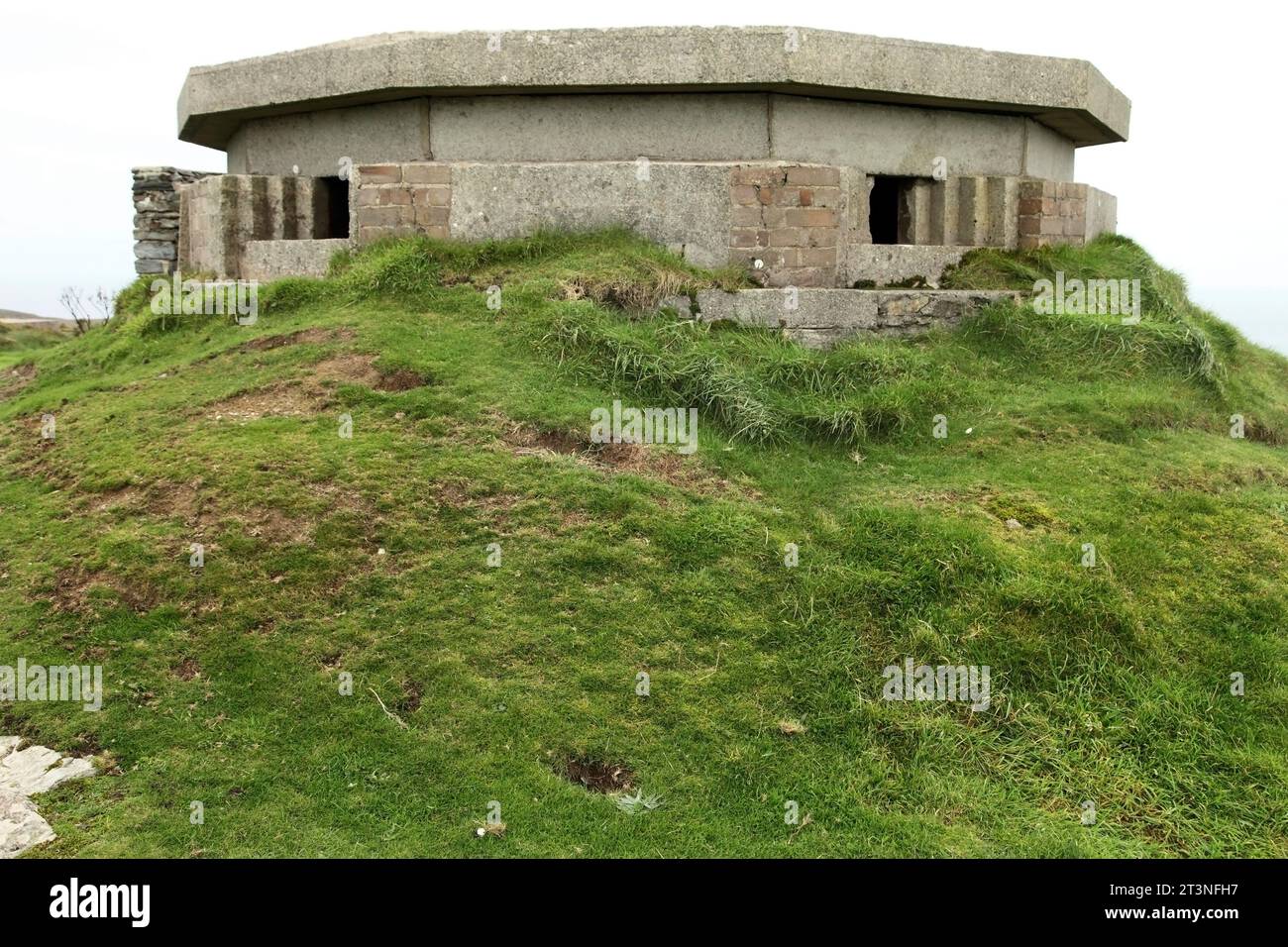 Defensive bunker at the site of the World War 2 Chain Home Low (CHL ...
