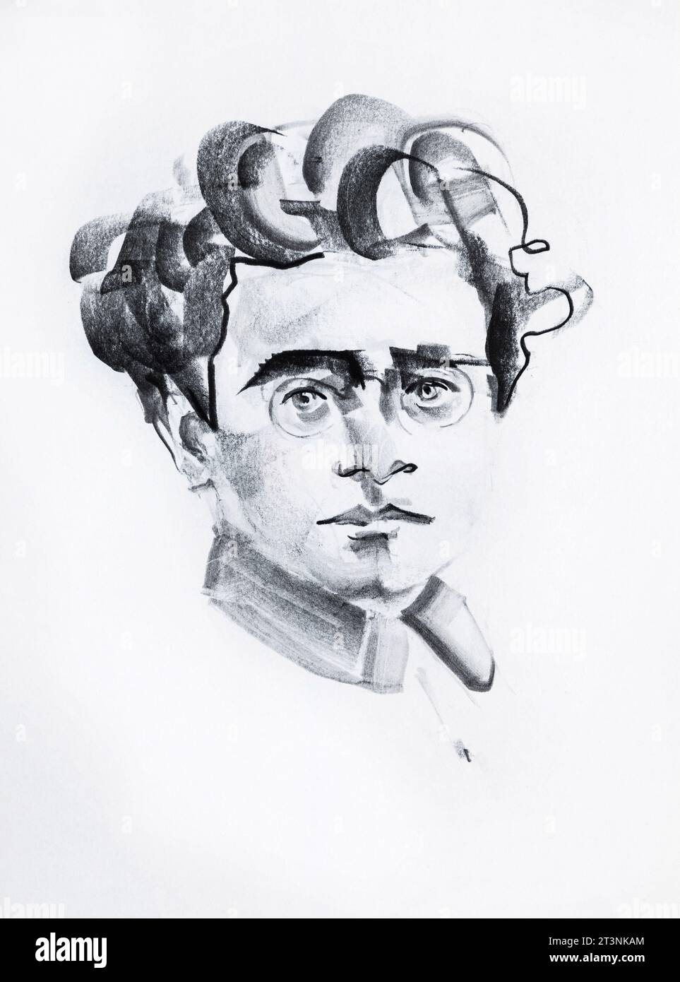 portrait of Antonio GRAMSCI Stock Photo - Alamy