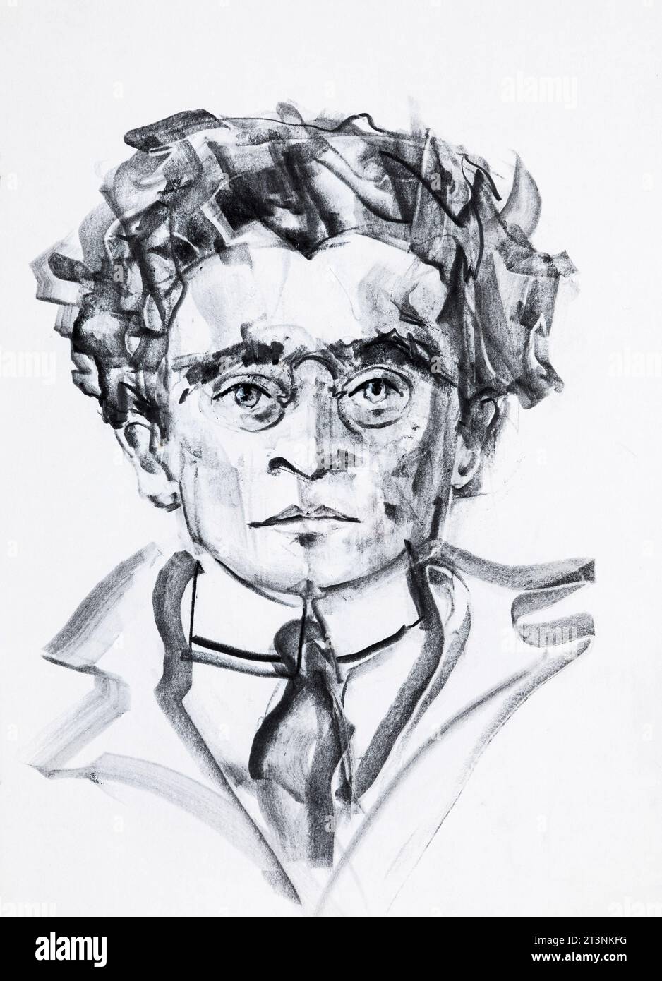 portrait of Antonio GRAMSCI Stock Photo - Alamy