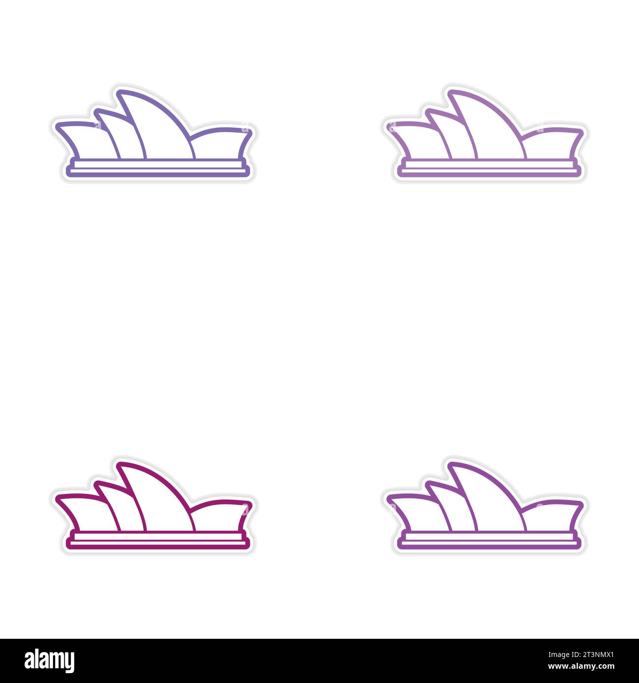 Modern australian building design Stock Vector Images - Alamy