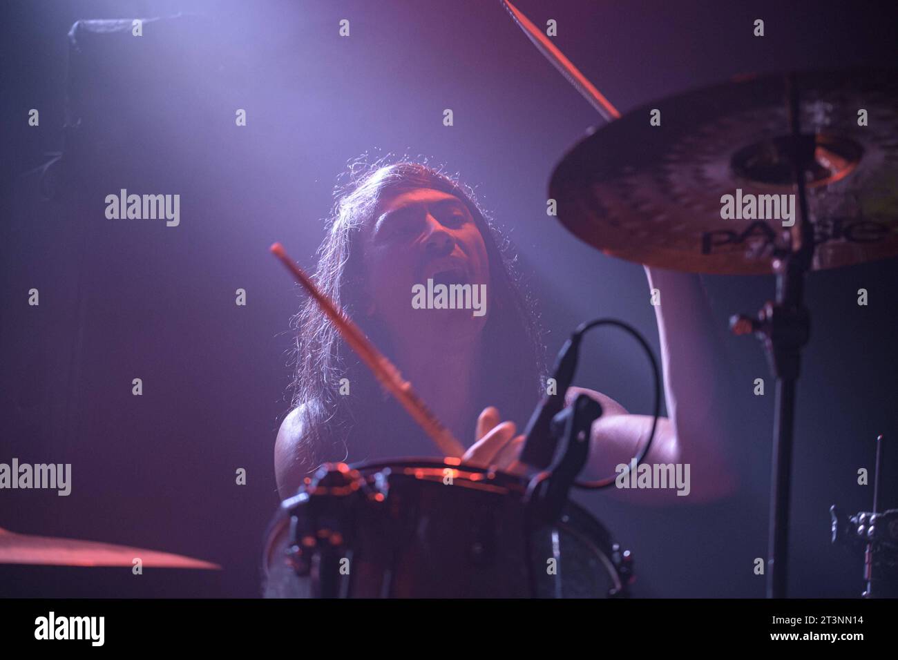 Music Concert - ALGIERS - LIVE IN ROME Matt Tong of Algiers band ...