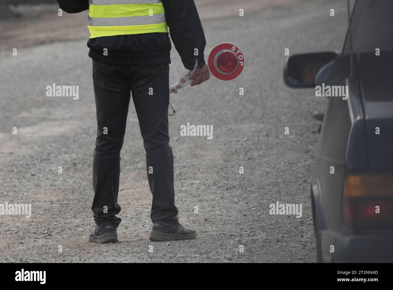 Traffic Calming In Road Traffic, Slowing Down Speed For Safety Traffic ...