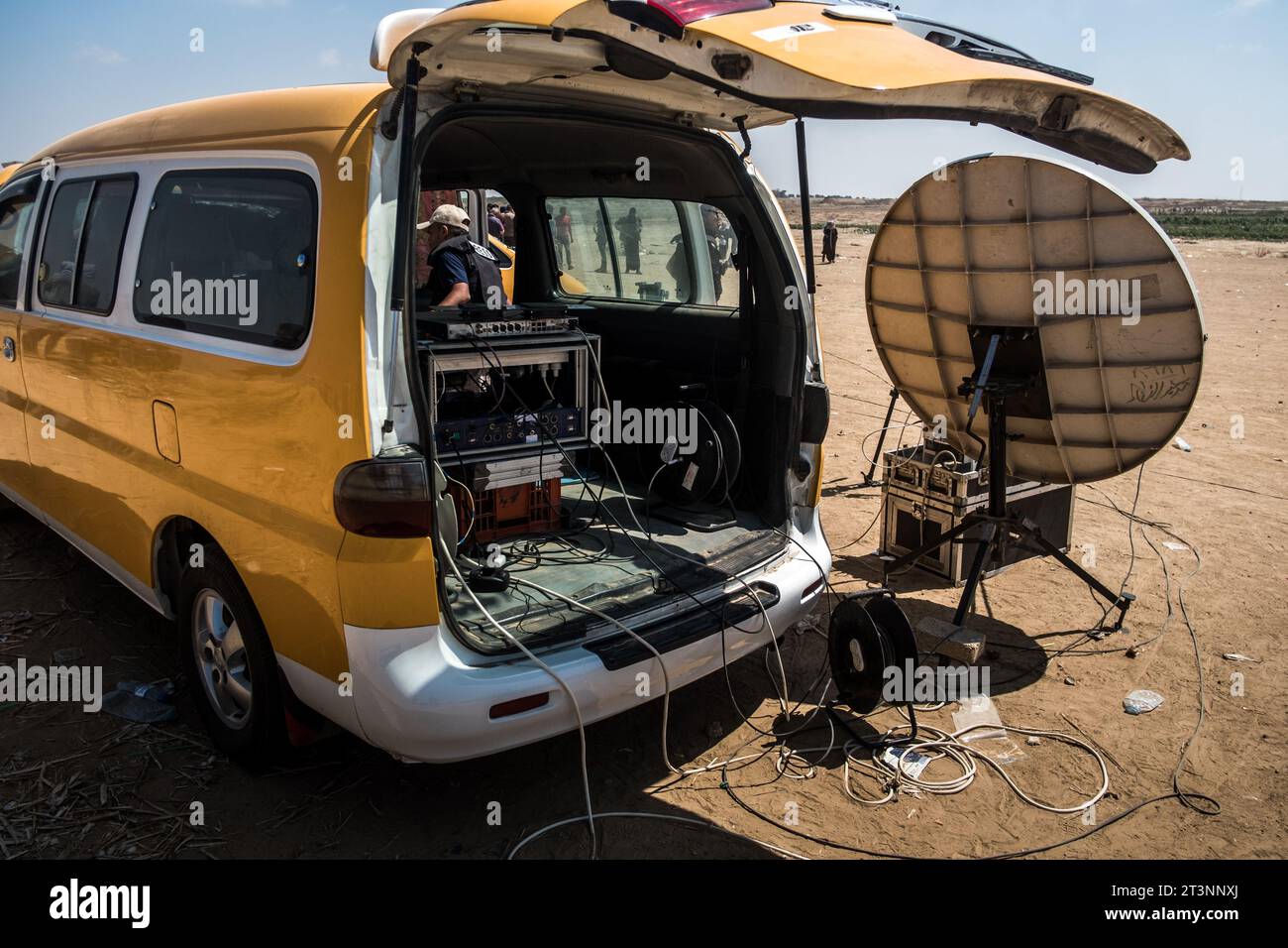 Israel gaza war satellite hi-res stock photography and images - Alamy