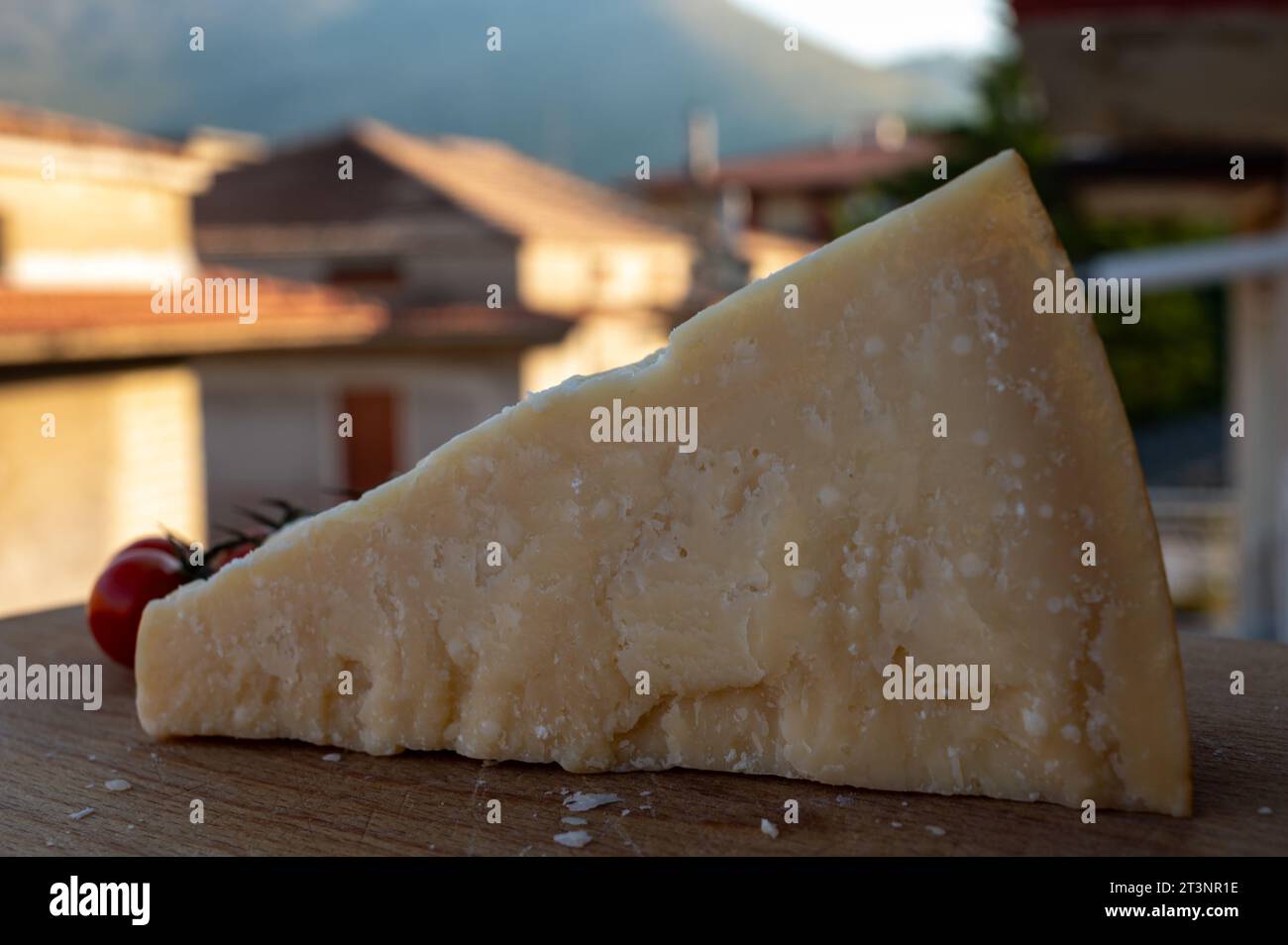 Traditional italian food - 36 months aged in caves Italian parmesan ...