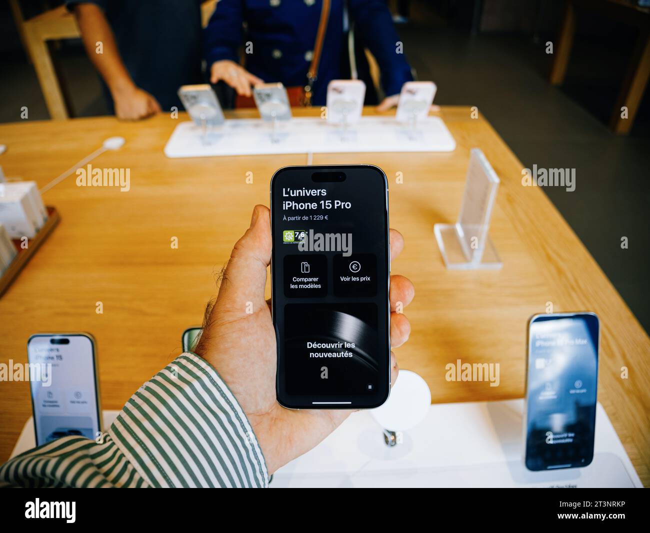 Apple product launch 2023 hi-res stock photography and images - Alamy