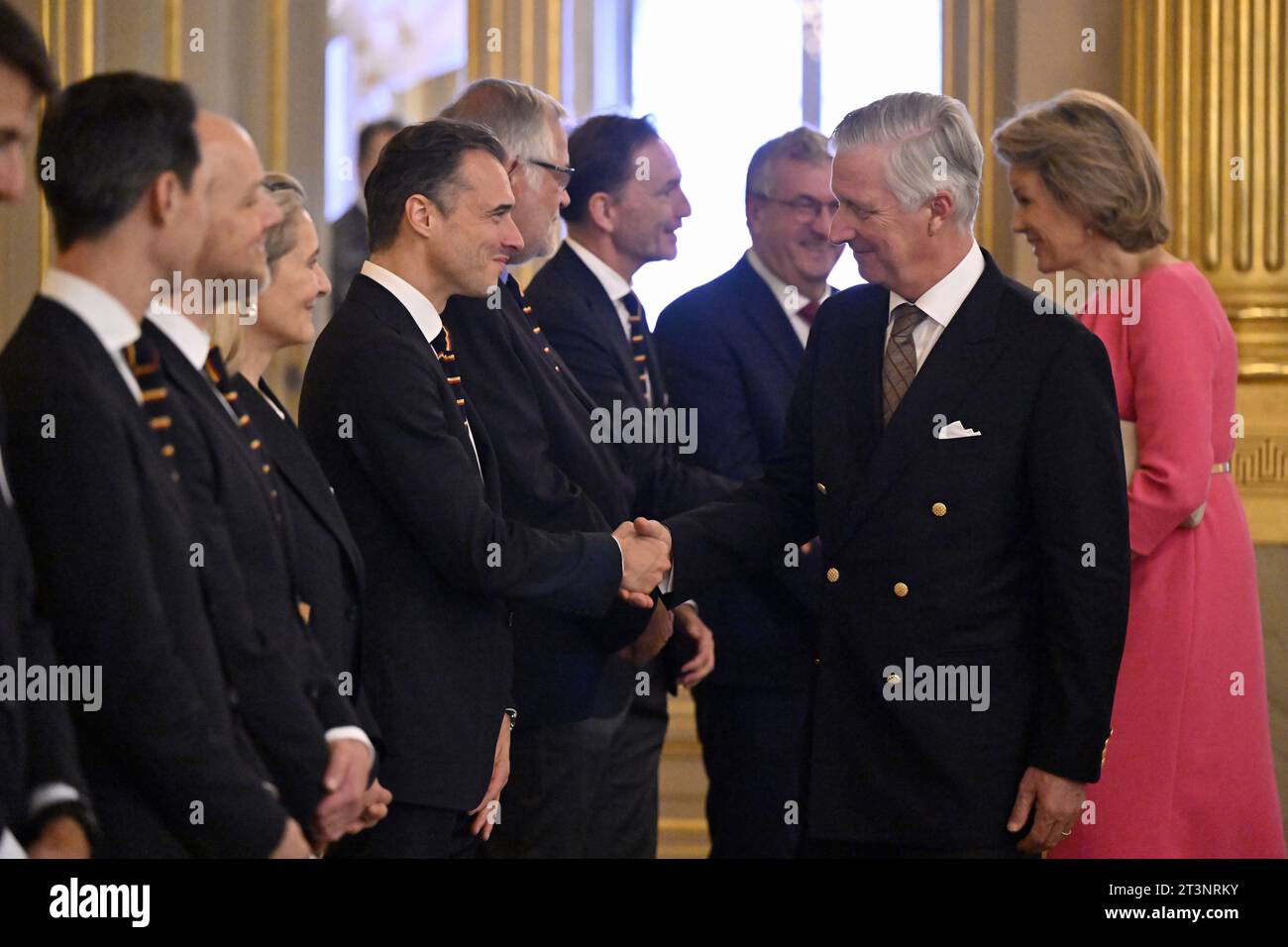Brussels, Belgium. 26th Oct, 2023. BOIC - COIB CEO Cedric Van ...