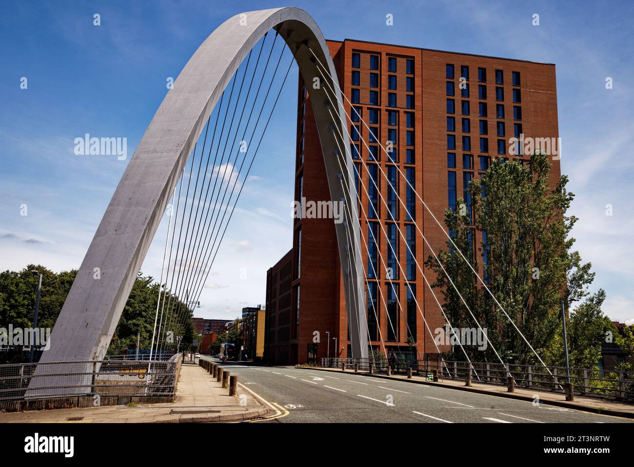 Hulme Arch Bridge, Manchester, England Stock Photo - Alamy
