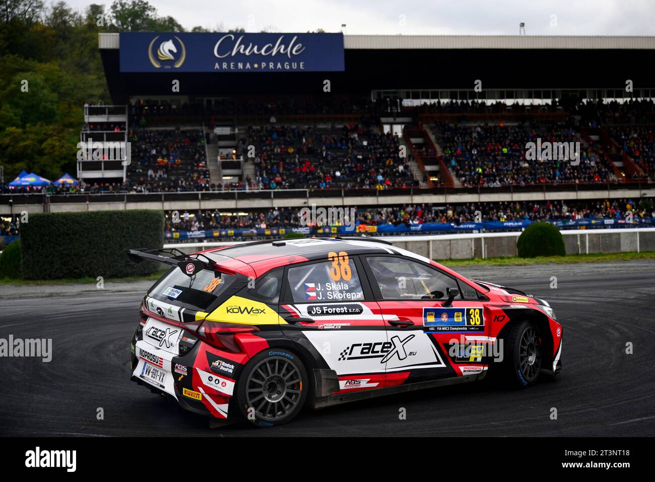 Prague, Czech Republic. 26th Oct, 2023. Central European Rally, part of ...