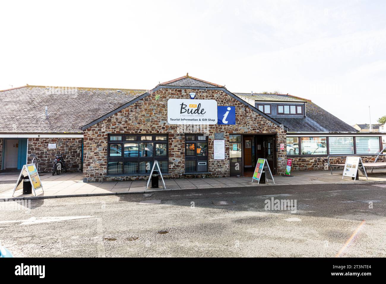 Bude Tourist information shop, Bude, Cornwall, UK, England, Tourist ...