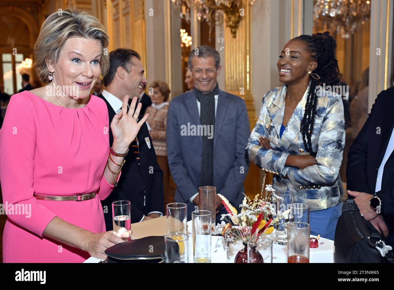 Brussels, Belgium. 26th Oct, 2023. Queen Mathilde of Belgium, BOIC ...