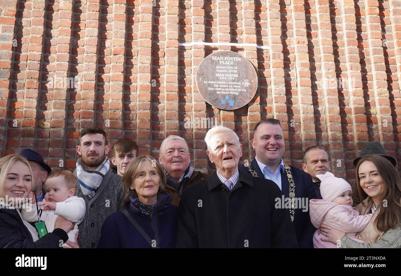First cousin of Sean Foster, the first child killed in the 1916 Easter ...