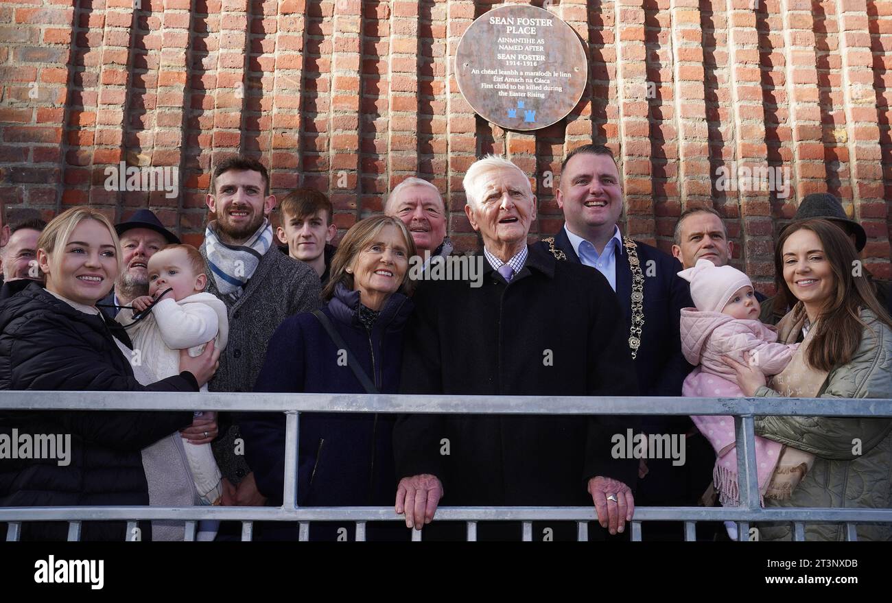 First cousin of Sean Foster, the first child killed in the 1916 Easter ...