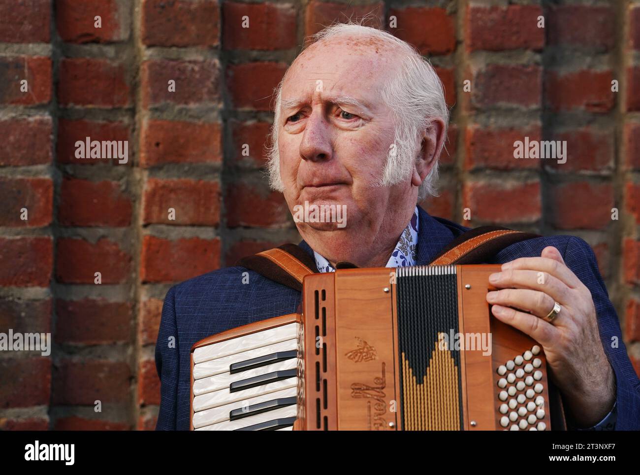 One half of international recording artists Foster and Allen Mick ...