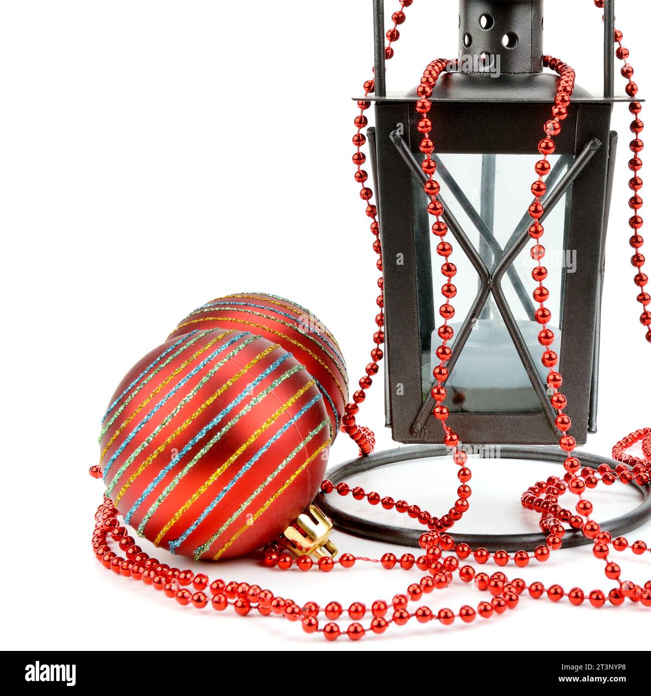 Christmas lantern holiday decorations Cut Out Stock Images & Pictures ...