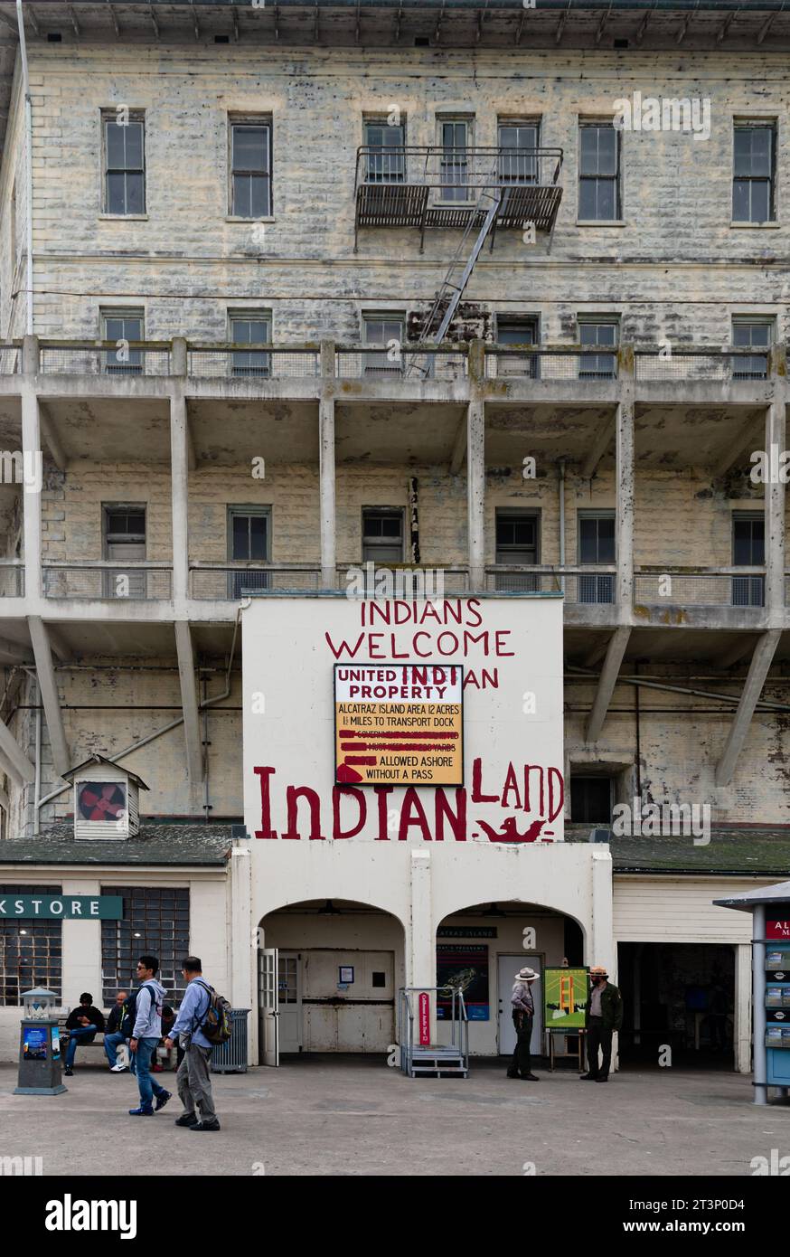 Alcatraz Island, San Francisco, California, USA - October 09, 2023 ...